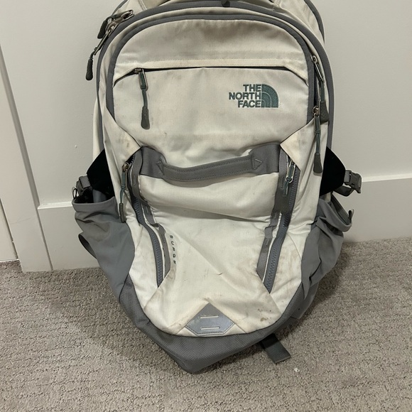 The North Face | Bags | The North Face Gray Backpack With Spacious ...
